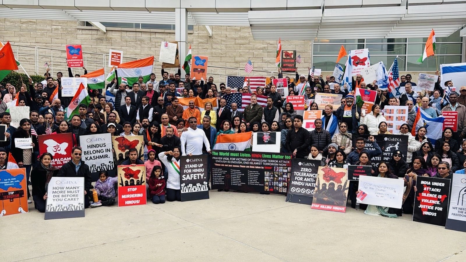 Diaspora Response: Vigil from Silicon Valley for the Pahalgam victims ...